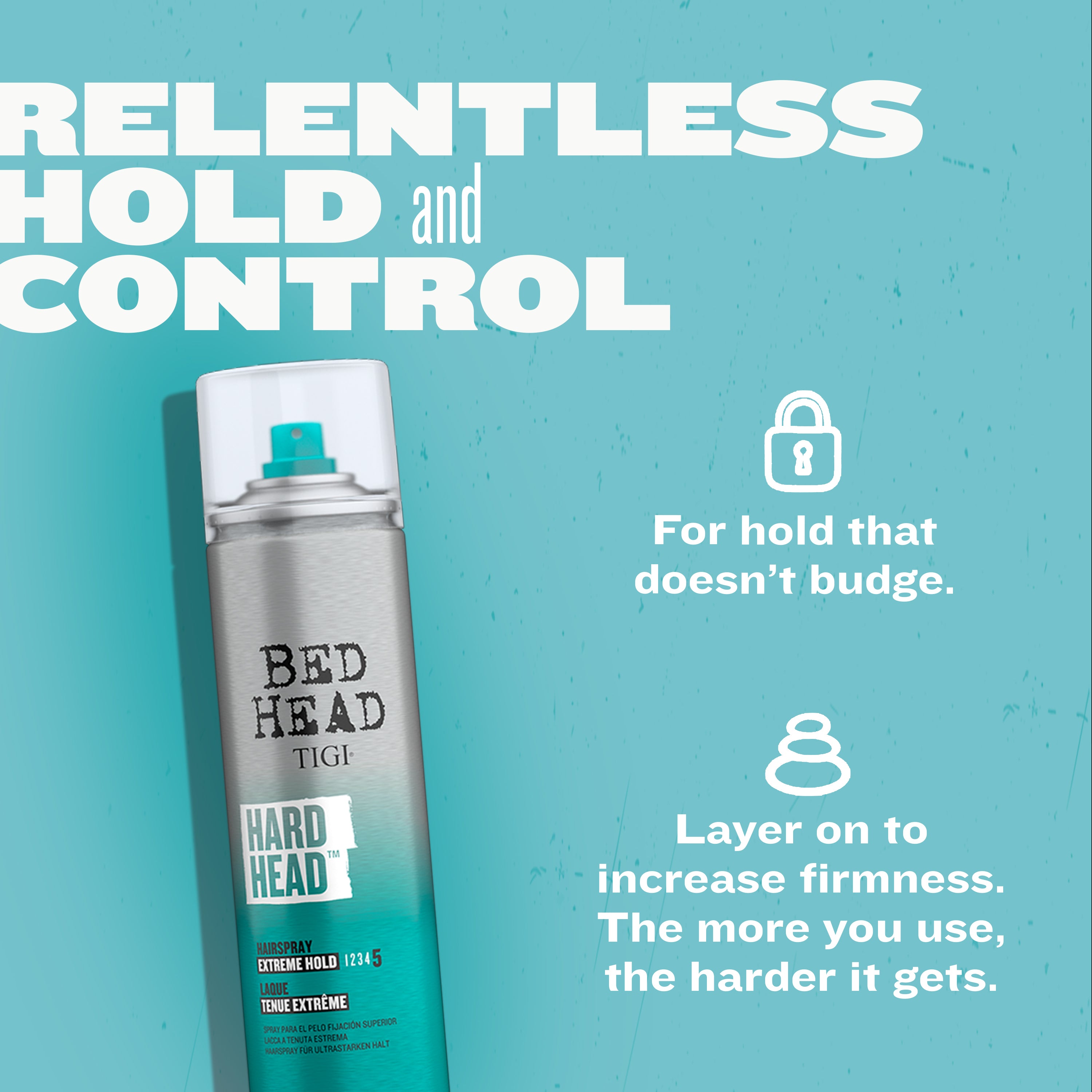 Hard Head Extreme Hold Hairspray | Bed Head by TIGI – Bedhead US