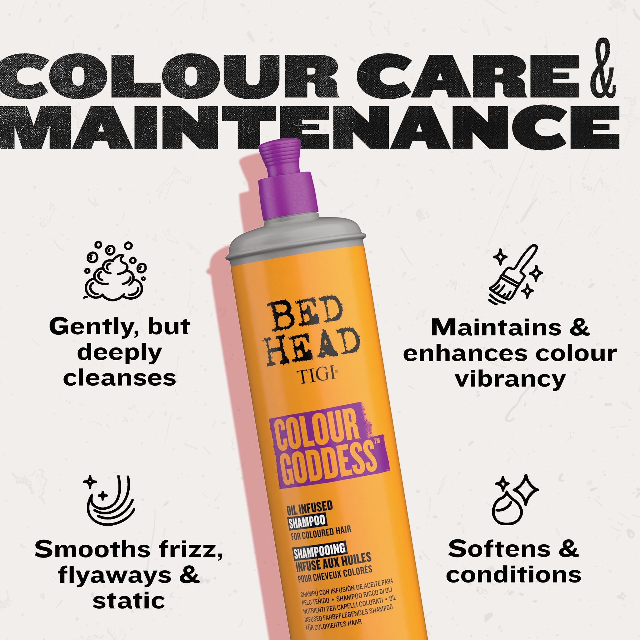 Colour Goddess Oil Infused Shampoo | Bed Head by TIGI – Bedhead US