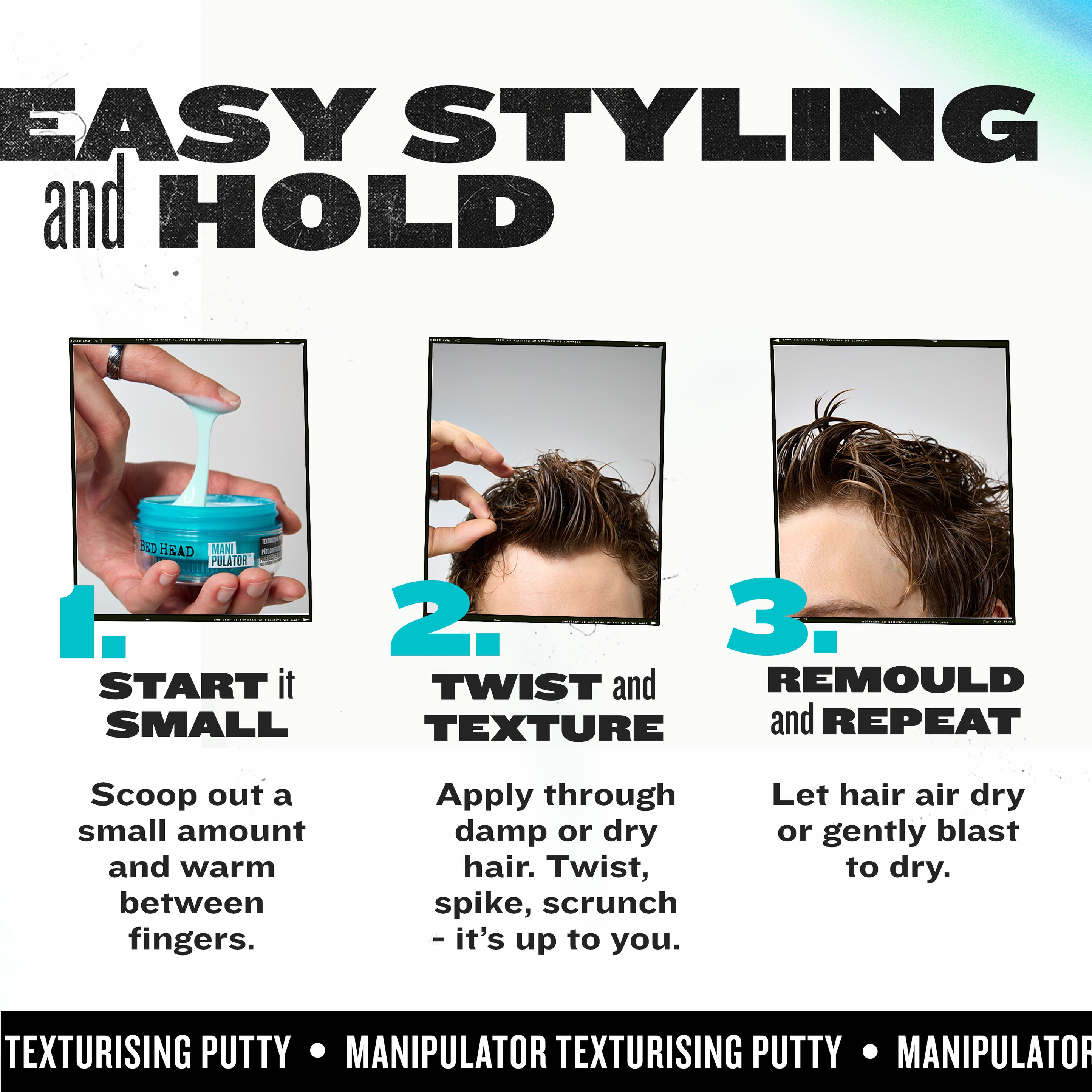 Manipulator Texturizing Hair Putty | Bed Head by TIGI – Bedhead US