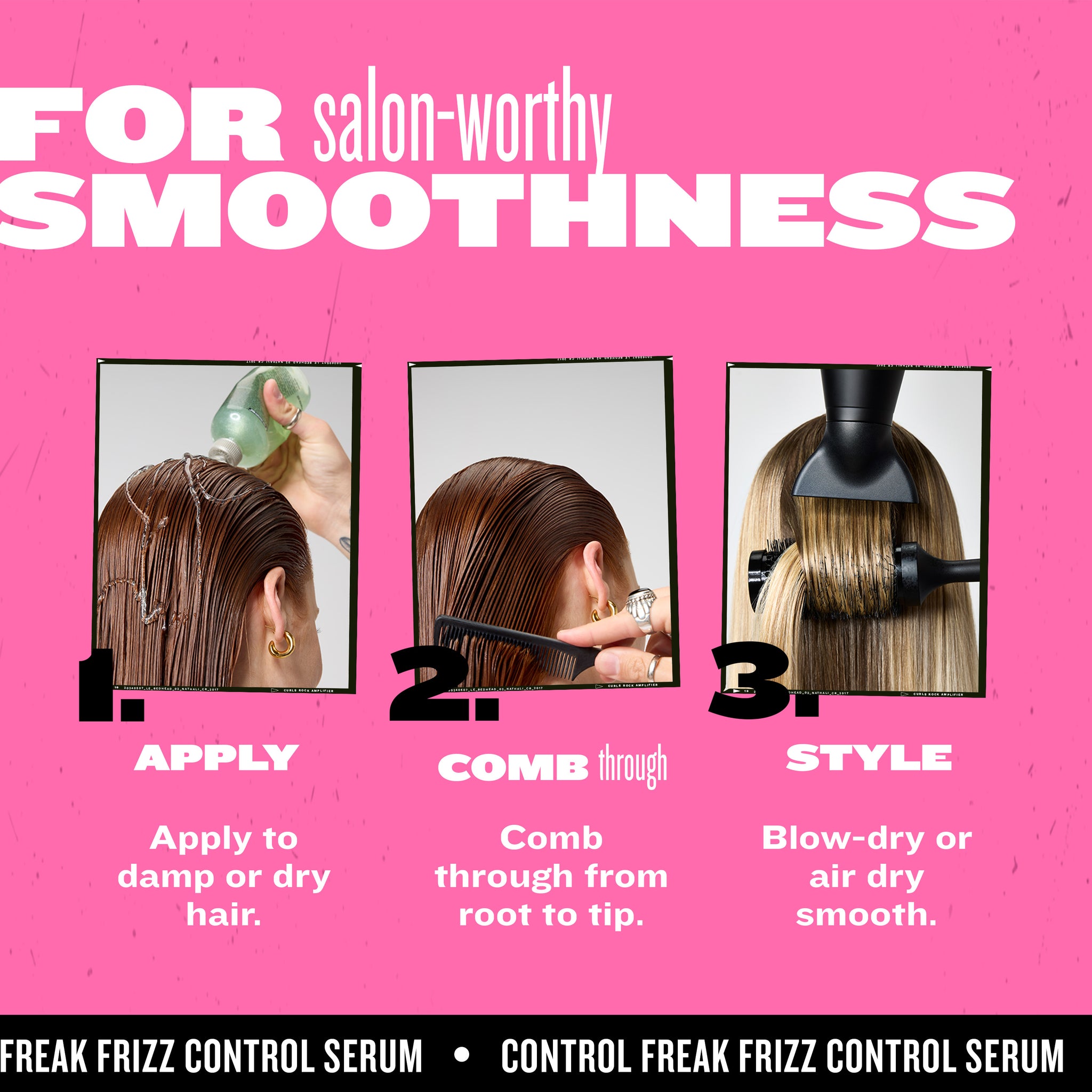 Control Freak Hair Straightener Serum | Bed Head by TIGI – Bedhead US